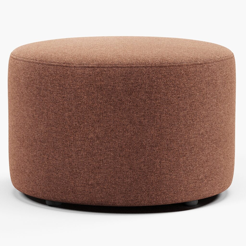 Ottoman | Round Ottoman - CG Office Furniture